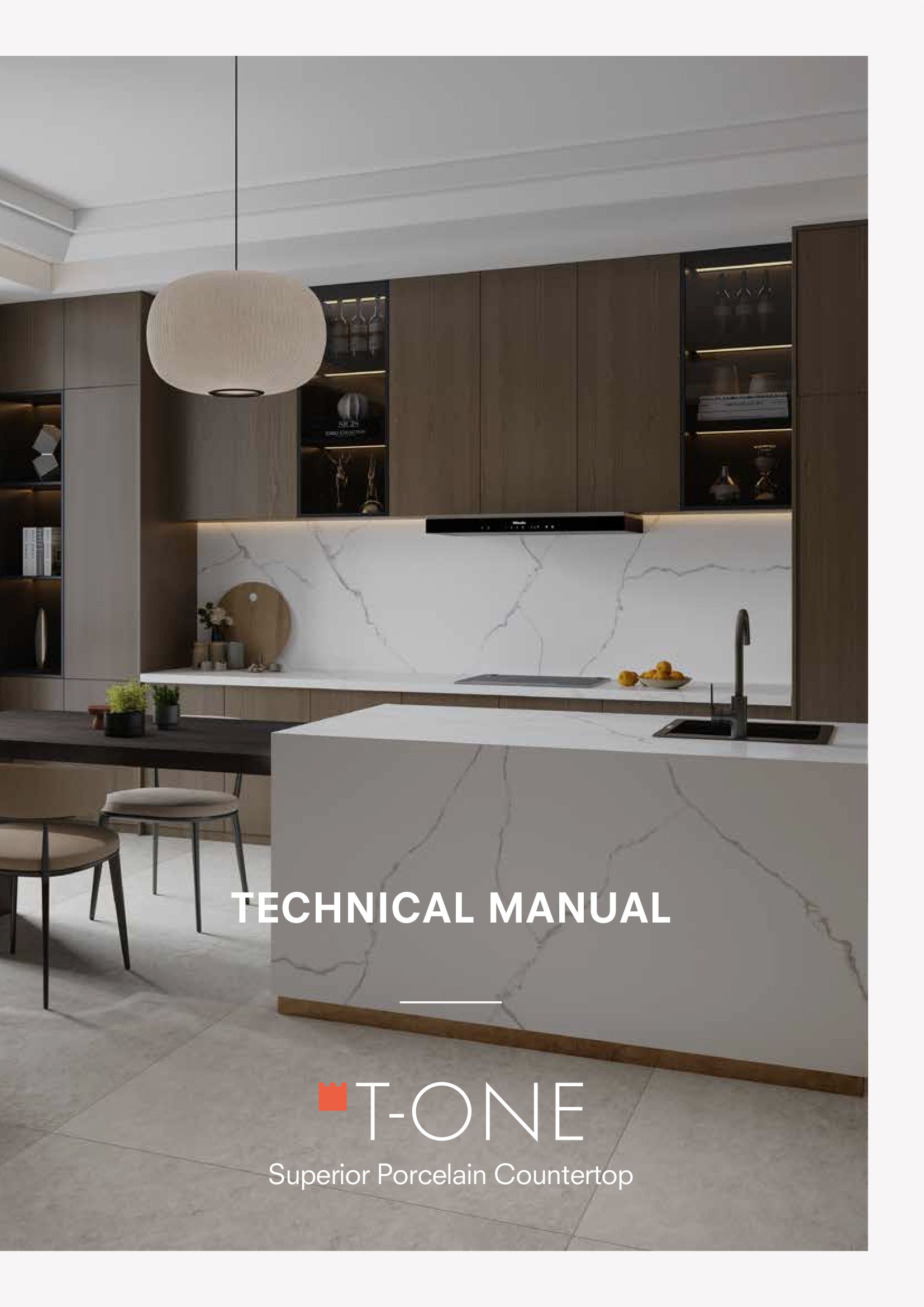 T-One Porcelain Countertop Technical Manuel