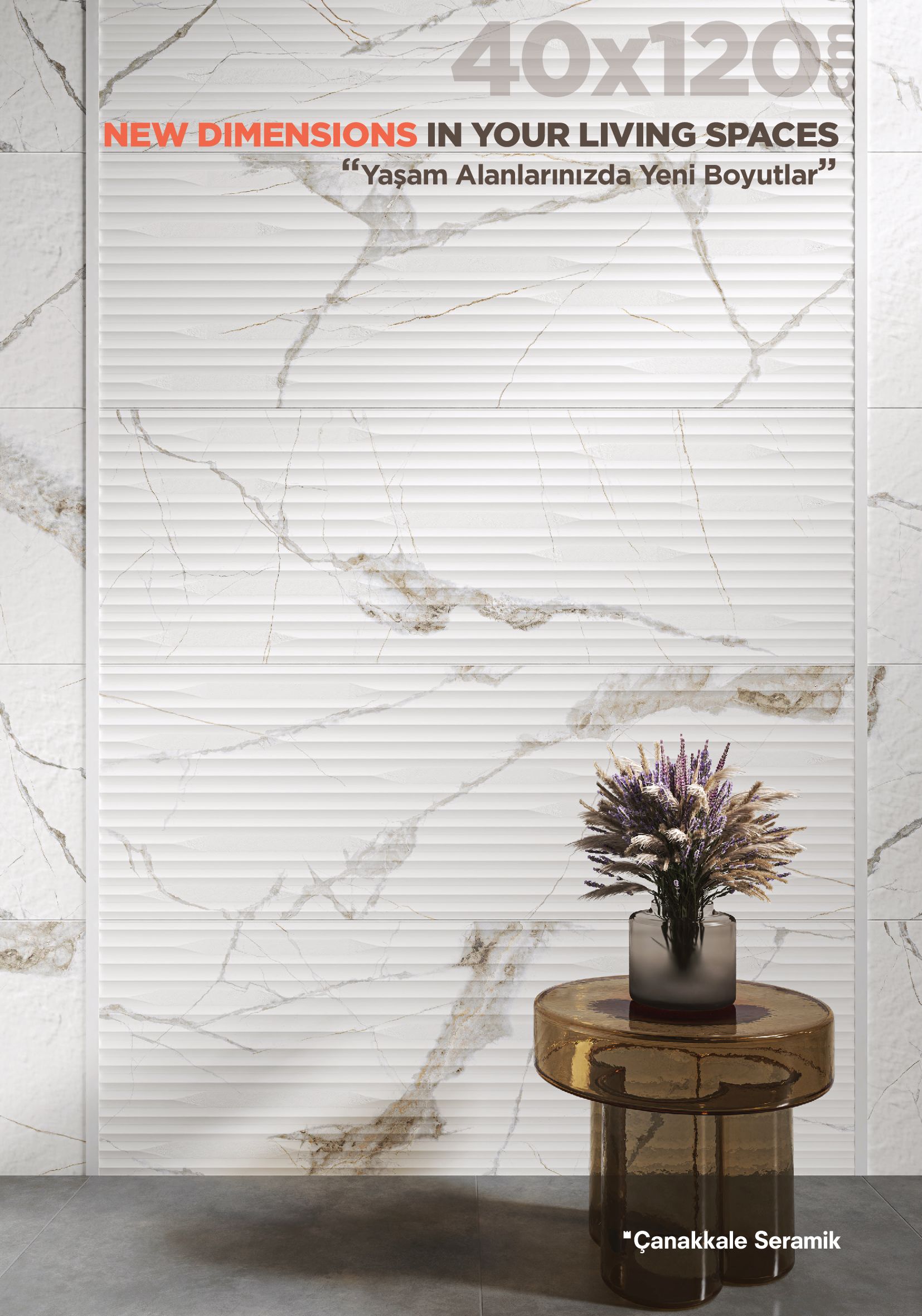 Çanakkale Seramik 40x120cm Collection